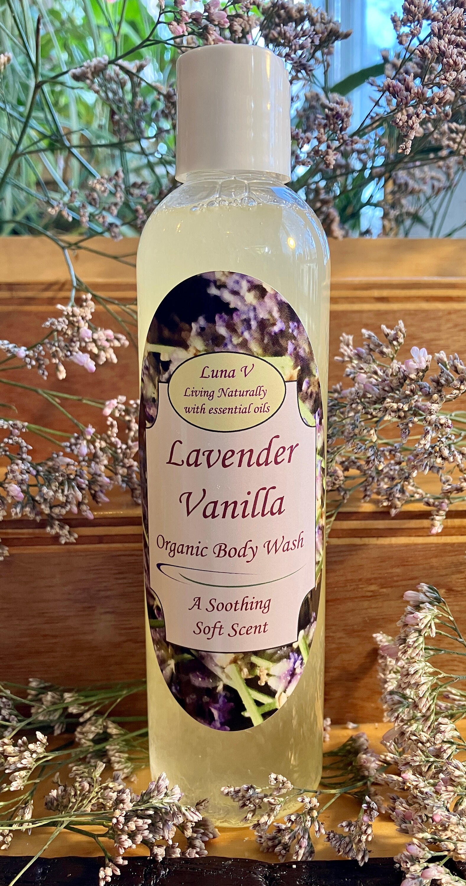 Organic Body Wash With Essential Oils - Etsy