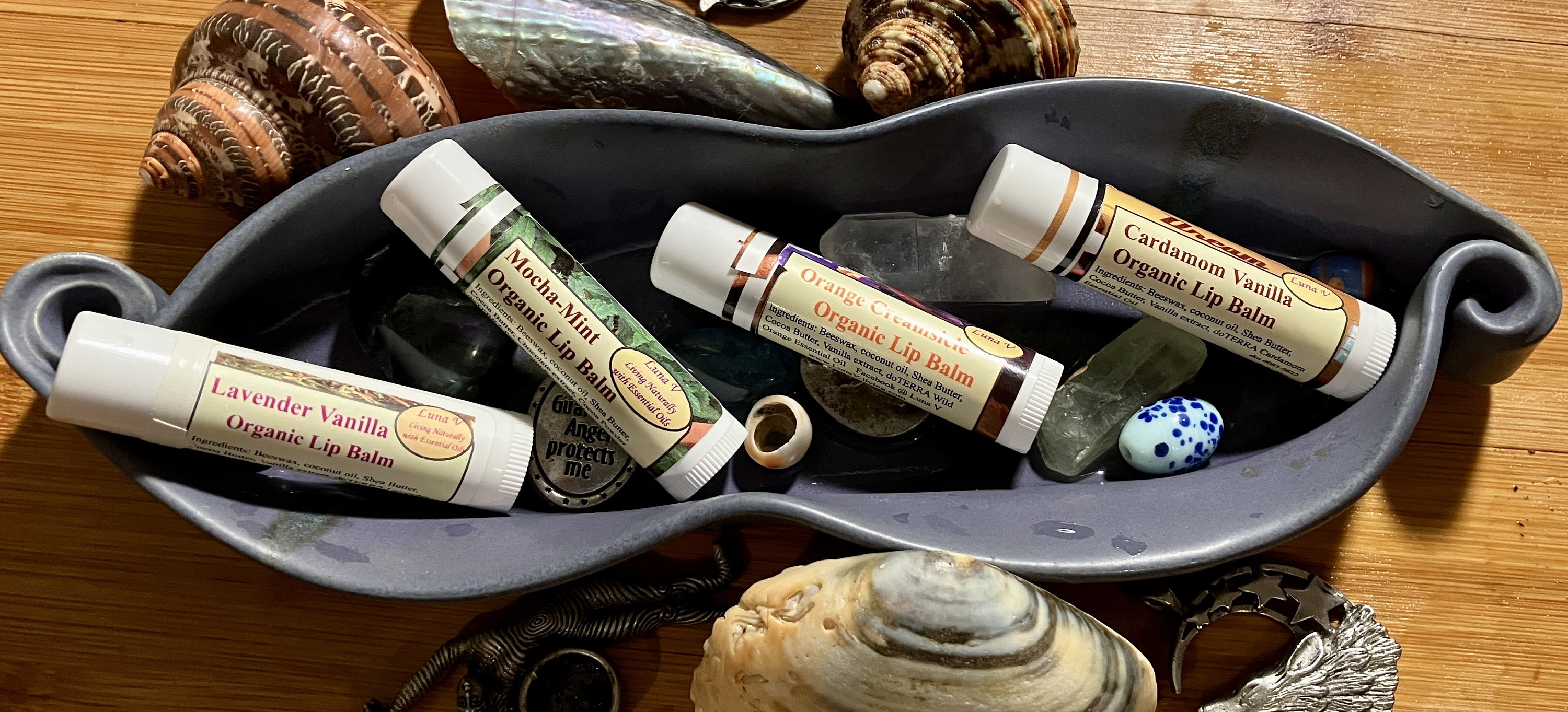 Organic Lip Balm With Essential Oils - Etsy