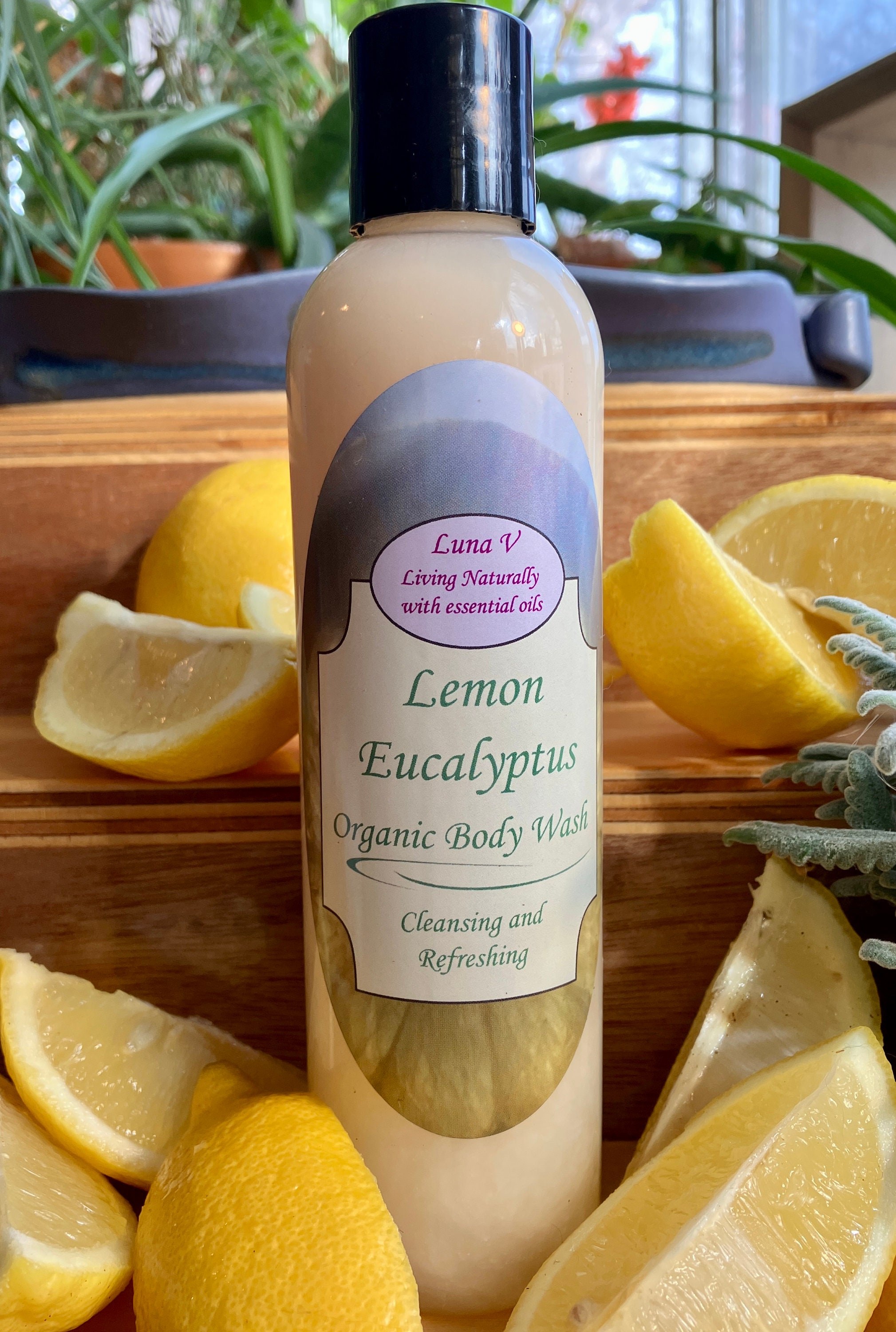 Organic Body Wash With Essential Oils - Etsy