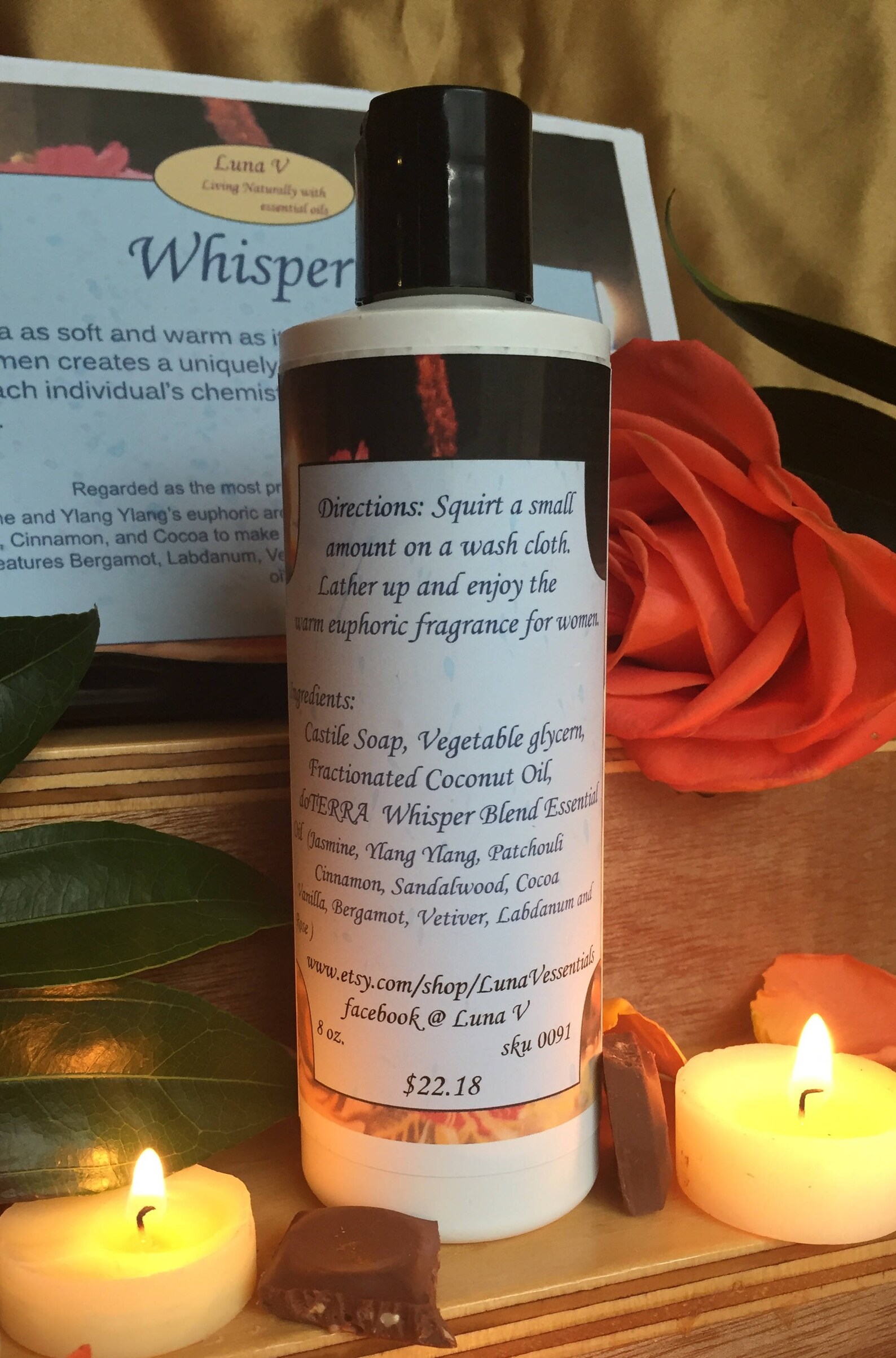 Organic Body Wash With Essential Oils - Etsy