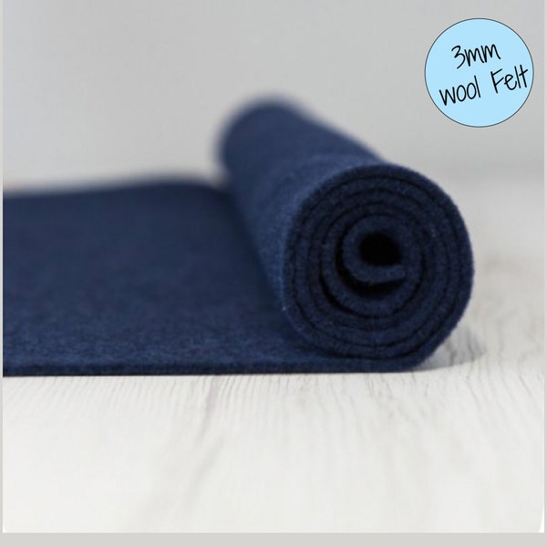 3mm Felt by the Yard - Etsy
