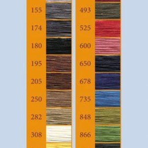 Waxed Linen Spool 30m 0.43mm SAJOU French Linen Sewing Thread ...