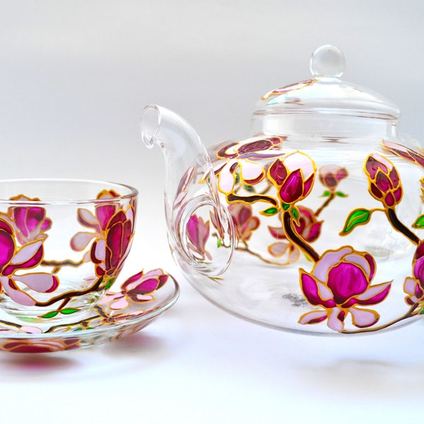 Magnolia Cup Saucer - Etsy