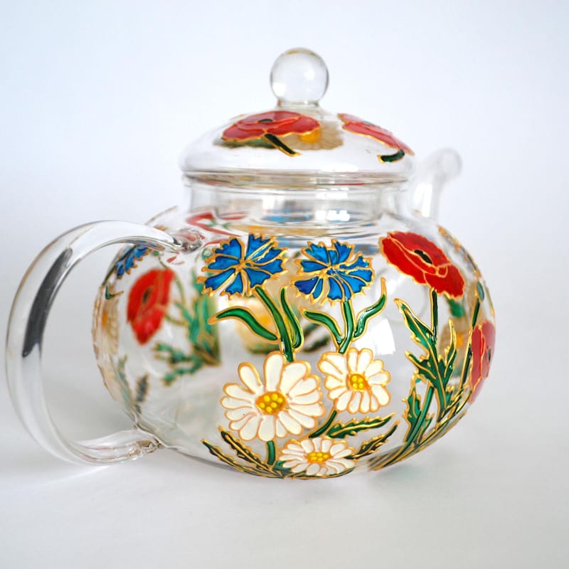 Stained Glass Teapot - Etsy