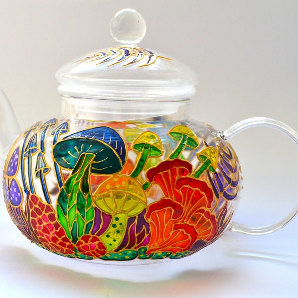 Glass Teapot - Etsy
