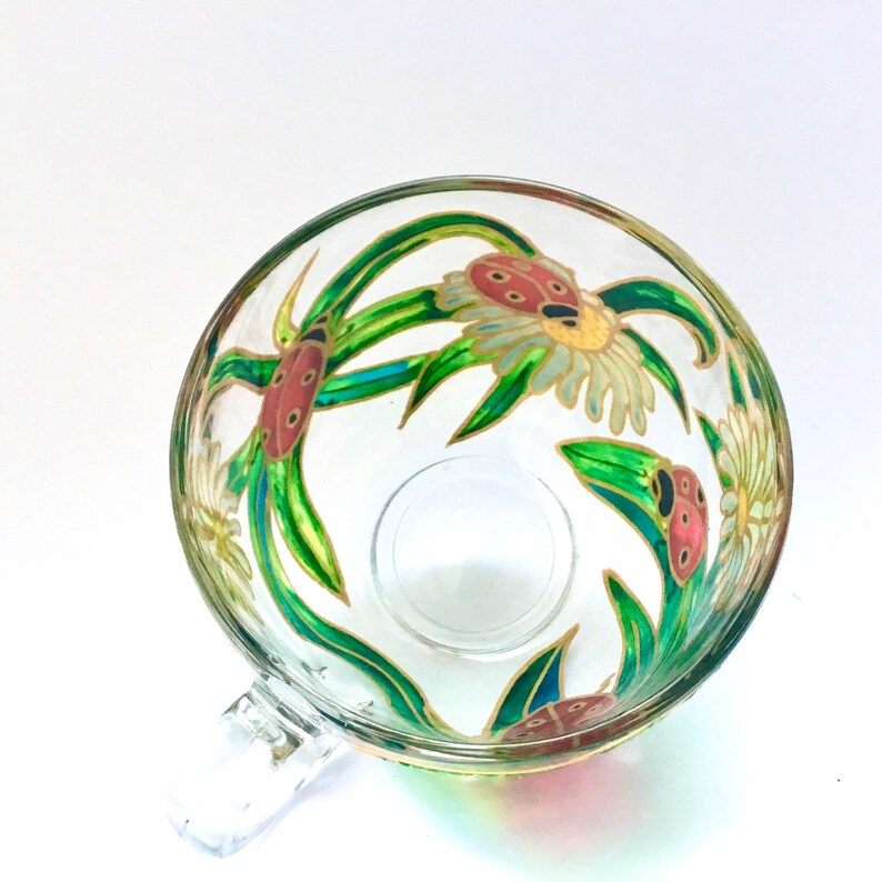 Ladybug Mug Hand Painted Mug Ladybug Gifts for a Woman | Etsy