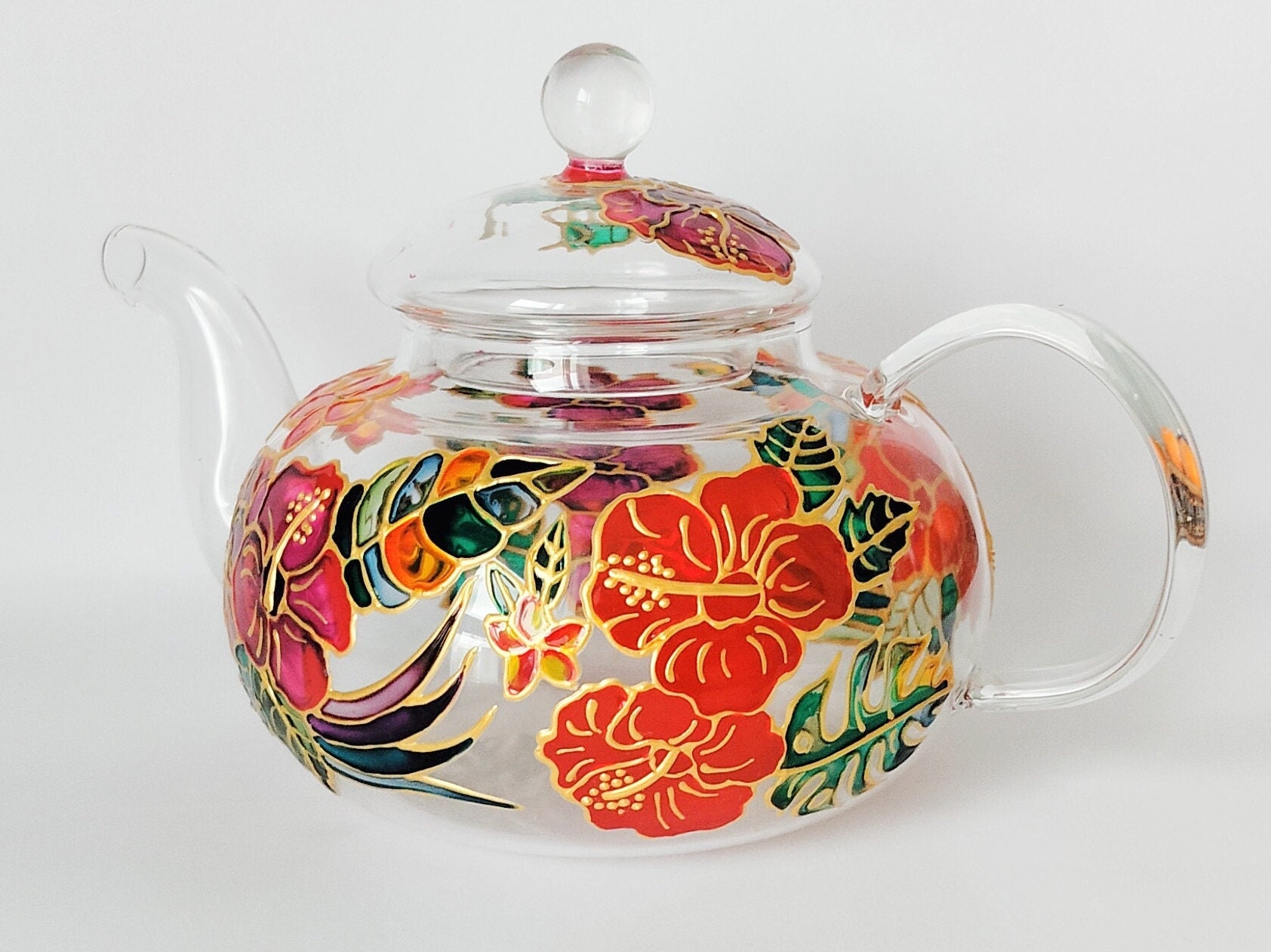 Unique Hand Painted Teapots