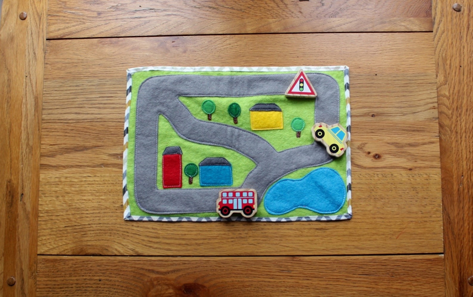 PDF Pattern, Car Playmat, Felt, Quiet Playmat, Play Mat - Etsy