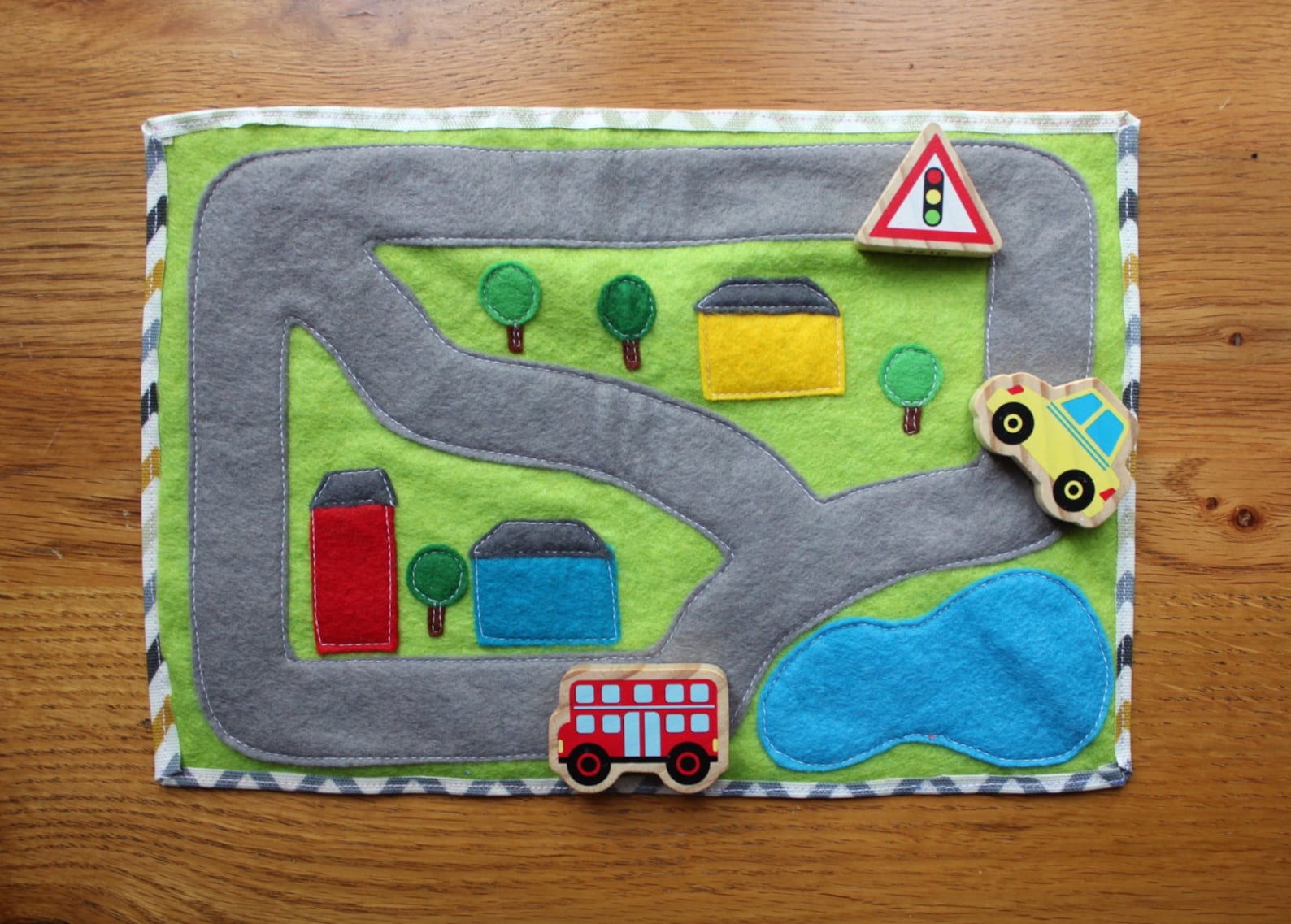 PDF Pattern, Car Playmat, Felt, Quiet Playmat, Play Mat - Etsy