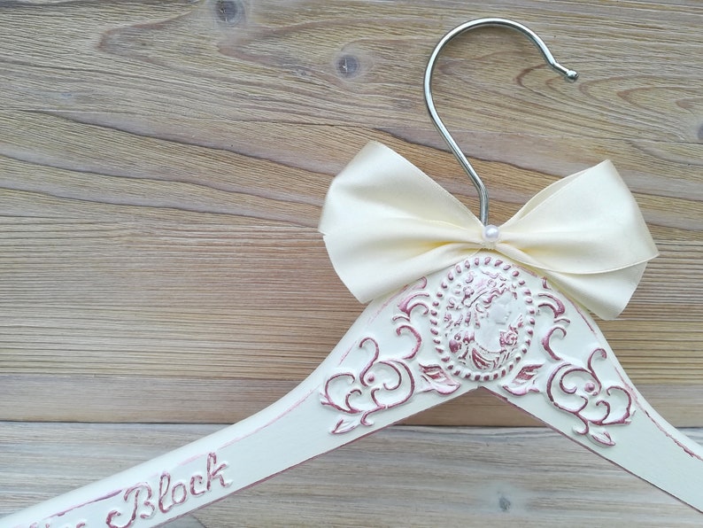 Bridal Hanger Wedding Dress Hanger Personalized Bride Hanger | Etsy