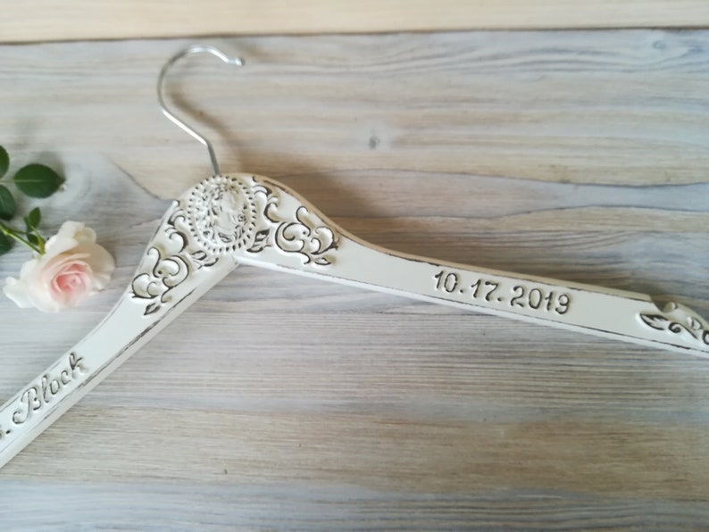 Bridal Hanger Wedding Dress Hanger Personalized Bride Hanger | Etsy