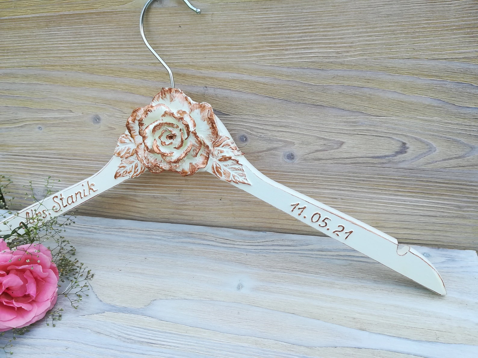 Personalized Wedding Hanger Custom Bridal Hanger Bride Hanger - Etsy