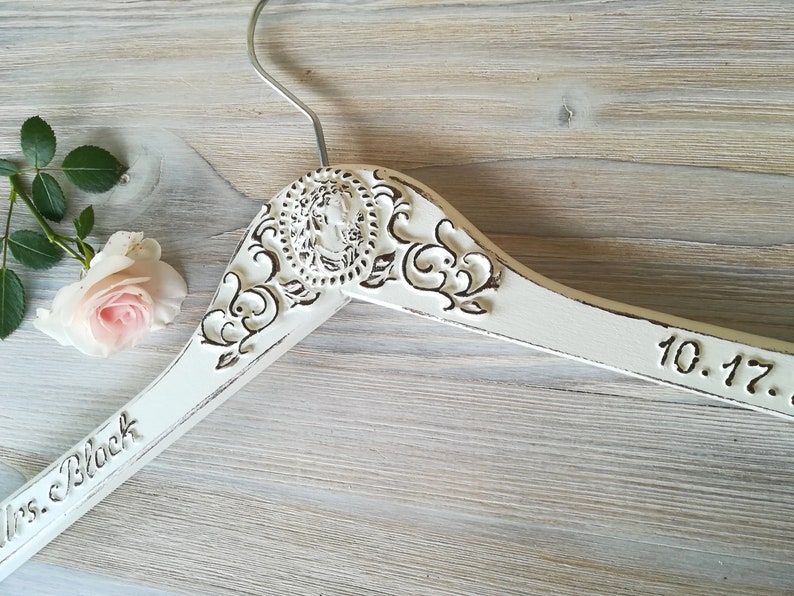 Bridal Hanger Wedding Dress Hanger Personalized Bride Hanger | Etsy