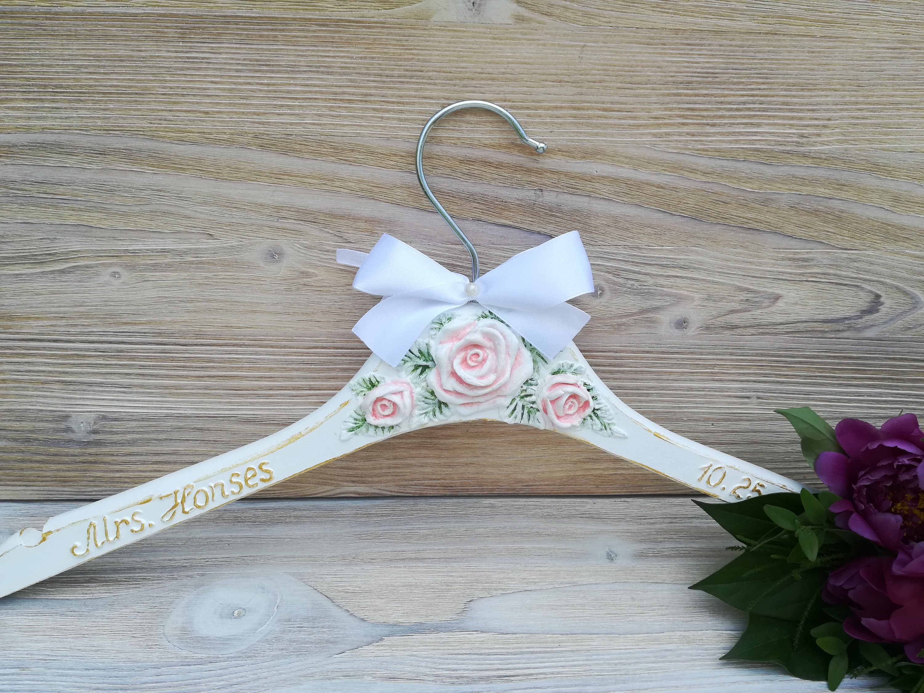 Bridal hanger Bride hanger Personalized wedding hanger Custom | Etsy