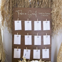 Please Be Seeded - Wedding Seed Packet Seating Chart Sign - Let Love ...