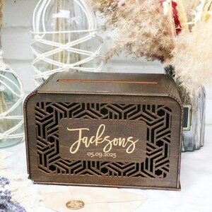 Personalized Box for Cards Wedding Card Box Drop Box Wedding Welcome ...