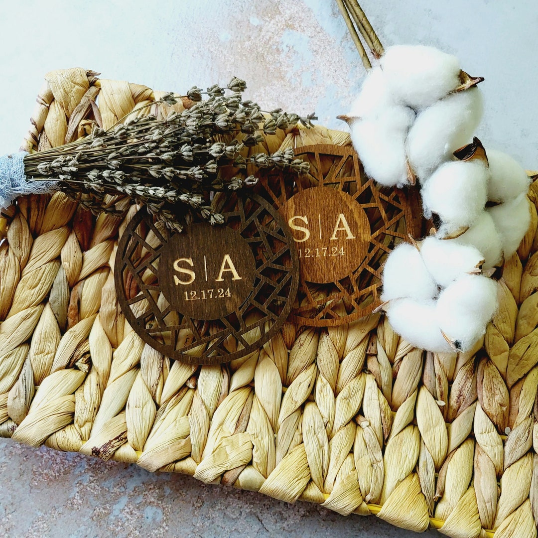 Wooden Favors Coaster in Bulk Wedding Favors for Guest Favors Thank You ...