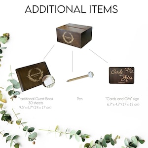 Wedding Card Box With Slot Wedding Card Drop Box Wedding Money Box ...