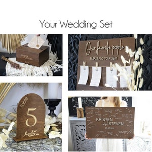 Wedding Gift Card Box for Wedding Card Box With Slot Wodden Card Drop ...