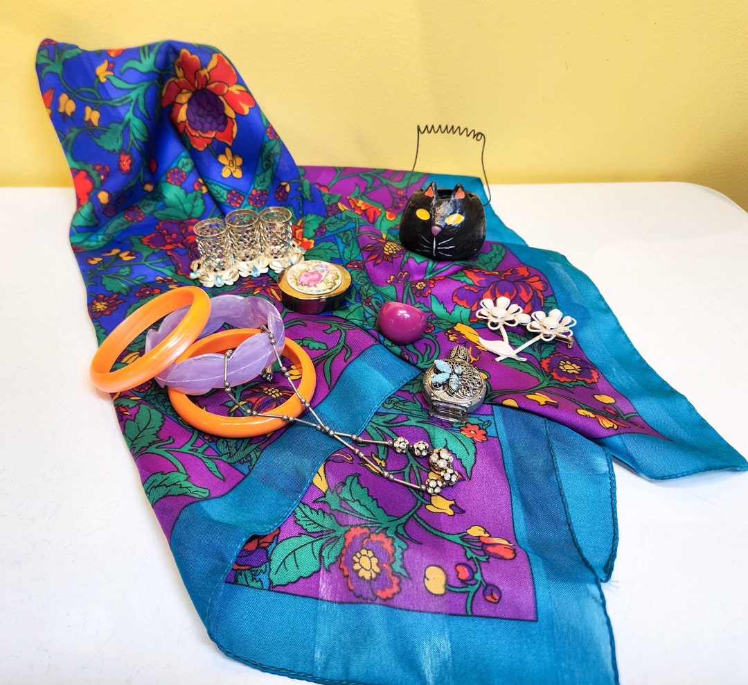 As You Wish - Vintage 1960s 60s Endora Grab Bag - Scarf Bracelets ...