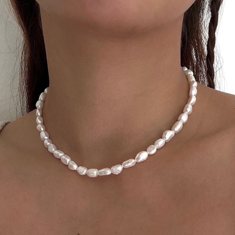 Pearl Choker - Etsy