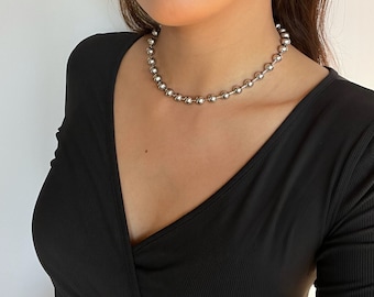 Ball Chain Necklace | Etsy