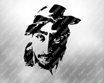 Tupac svg | Etsy