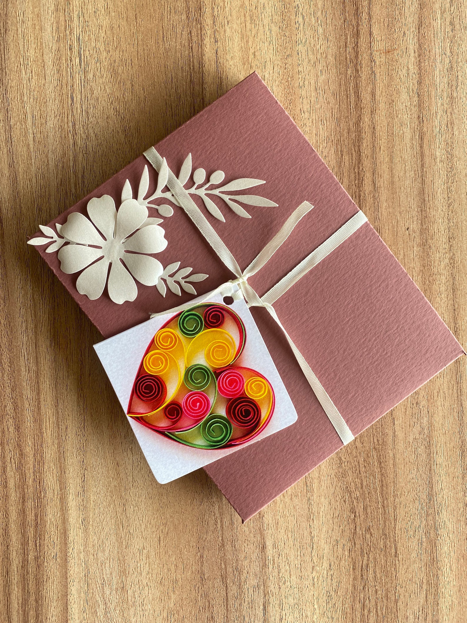 Blanks Quilled Card for Love, Card Set, Blank Card for Writing Message ...