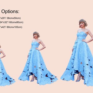 Star Singer Taylor Life Size Wall Decal Sticker - Etsy