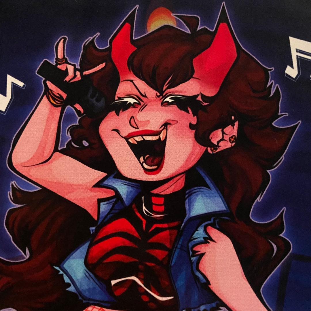 FNF Friday Night Funkin 4x6in. Print - Etsy Australia