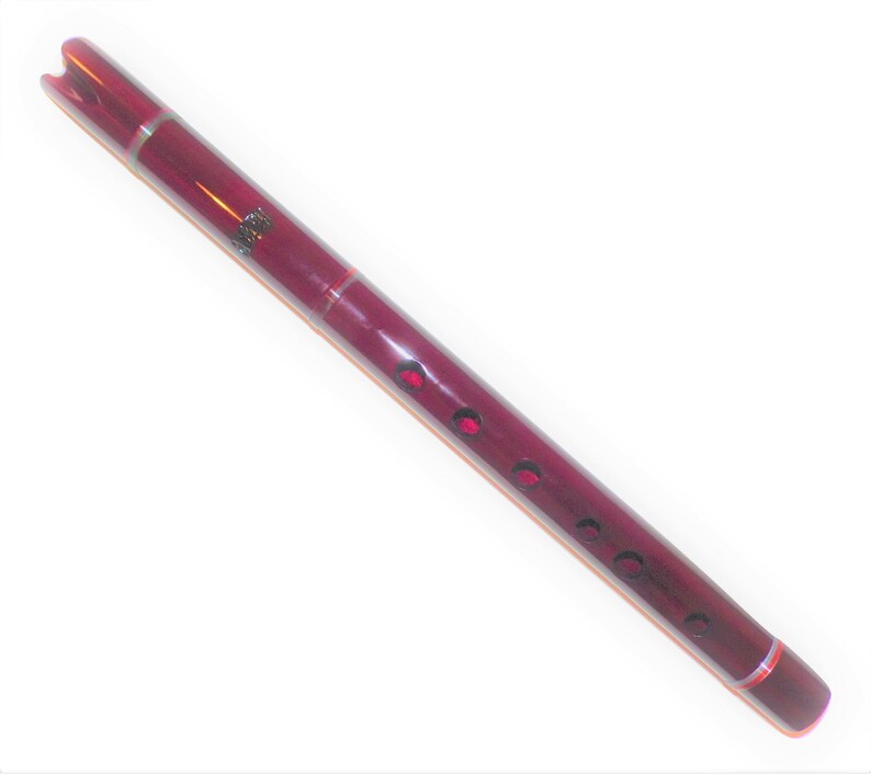 Peruvian Wooden Burgundy Quena Flute - G Major - Etsy