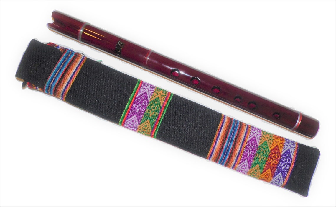 Peruvian Wooden Burgundy Quena Flute - G Major - Etsy