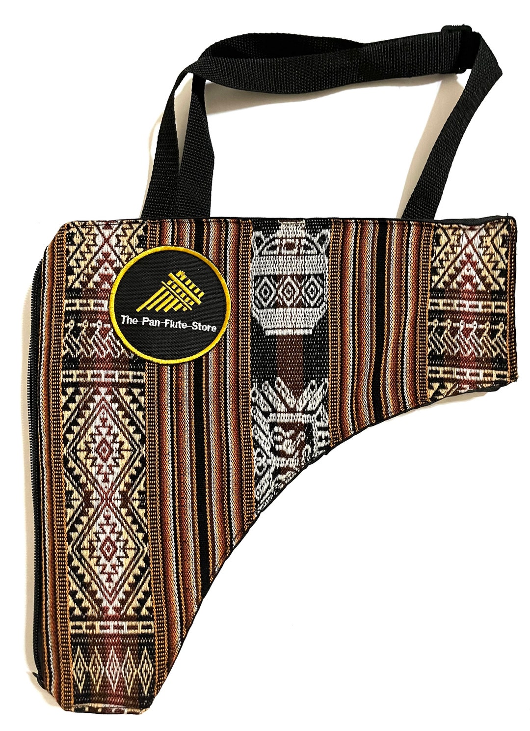 Padded Pan Flute Case - Peruvian Inca Design - Etsy