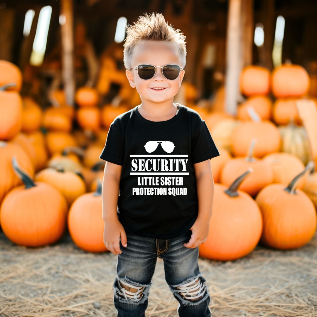 Sister Security Shirt: Promoted Big Brother Sibling Announcement - Etsy