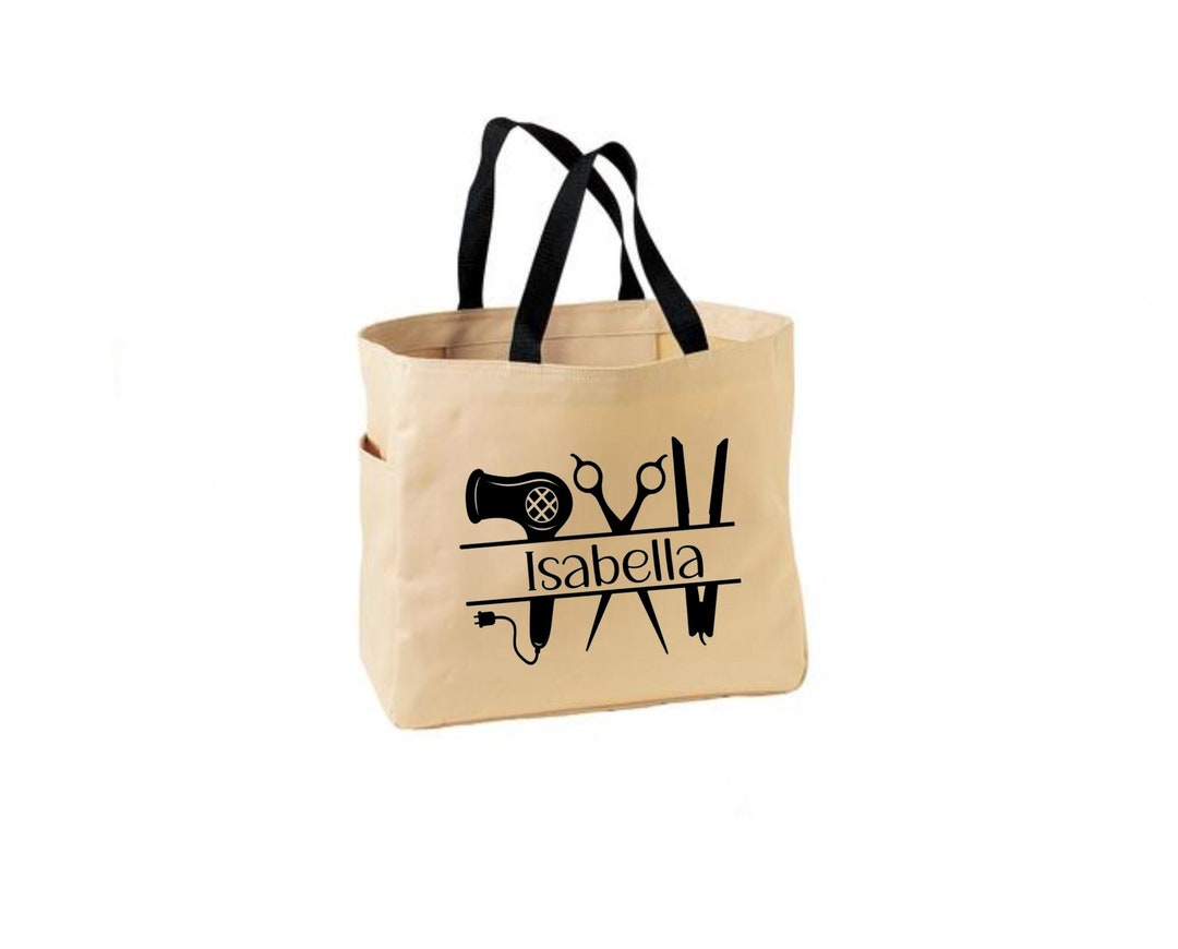 Custom Hairdresser Tote Bag Personalized Stylist Bag, Hairdresser Gift ...