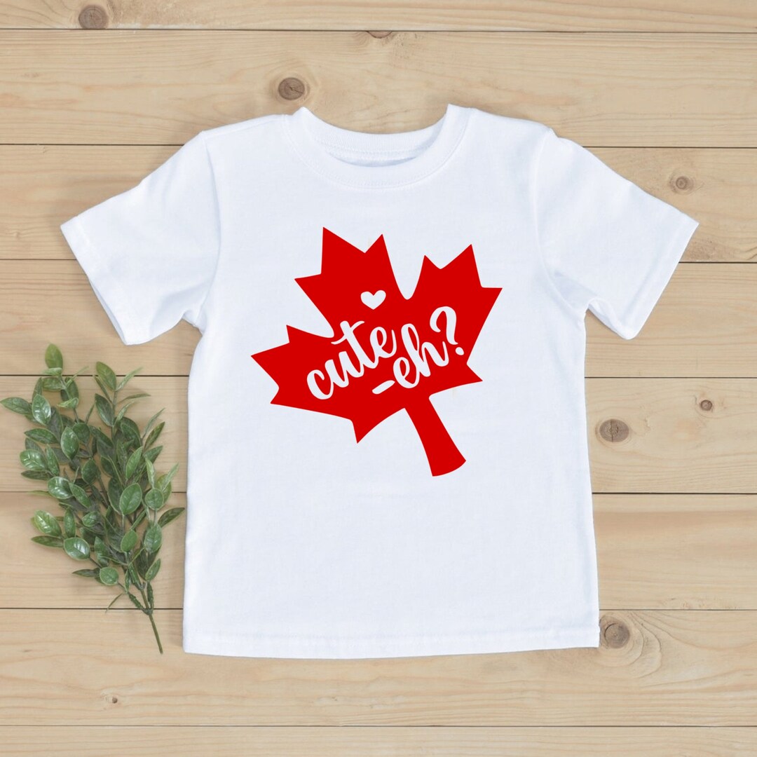 Canadian Baby Shirt, Cute Eh Canada T-shirt, Made in Canada Shirt ...