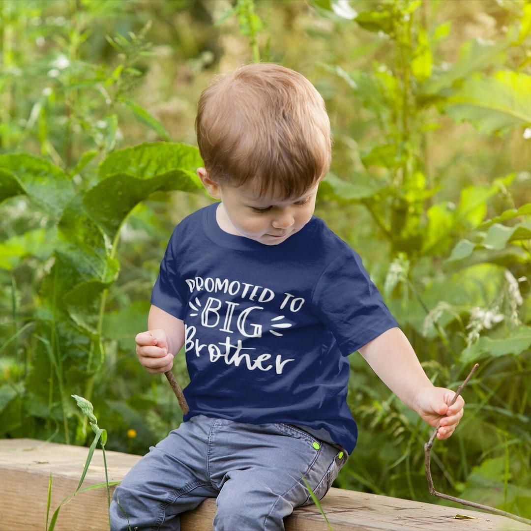 Pregnancy Announcement Promoted to Big Brother Shirt Big - Etsy