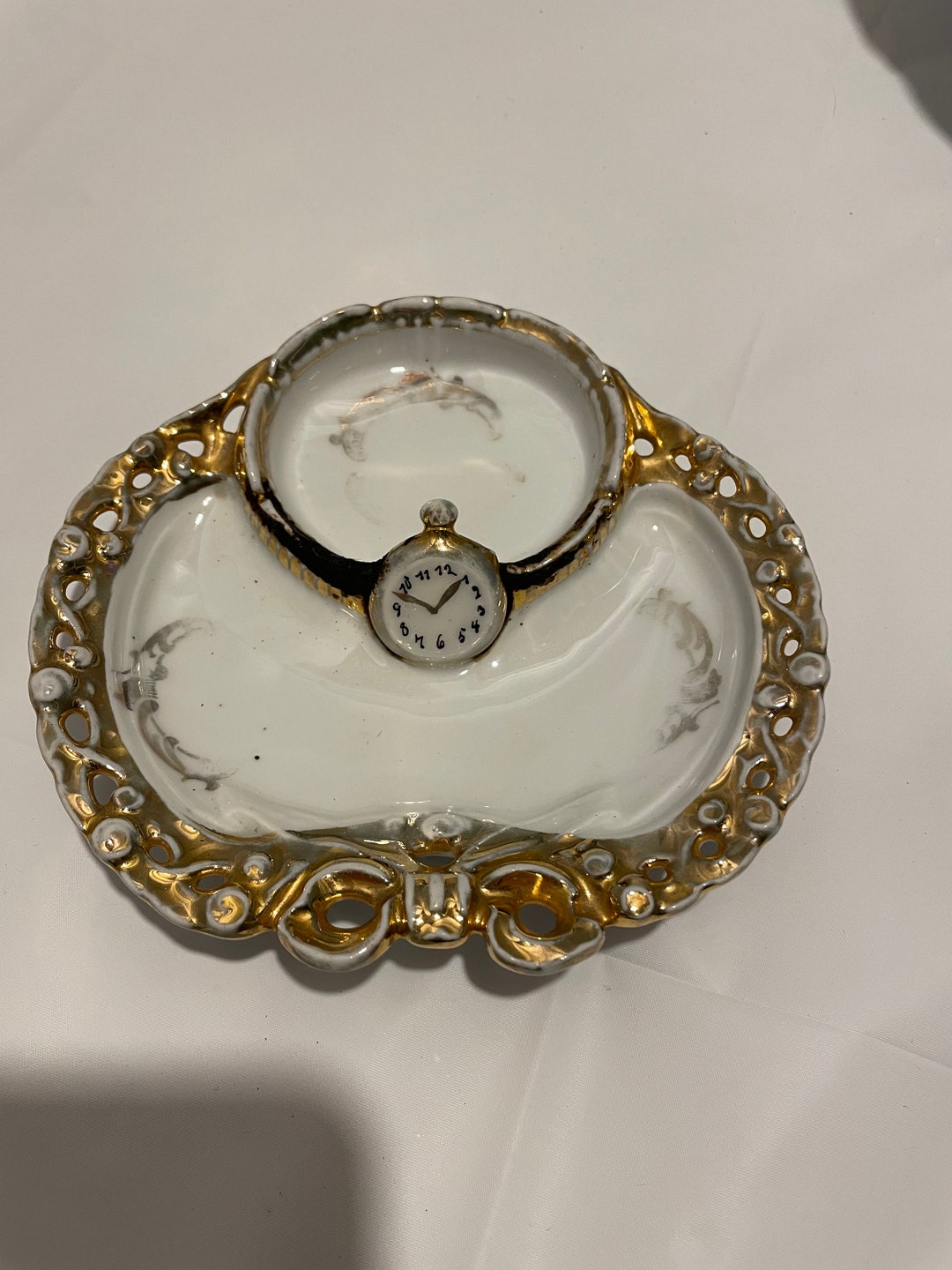 Vintage German Trinket Dish - Etsy