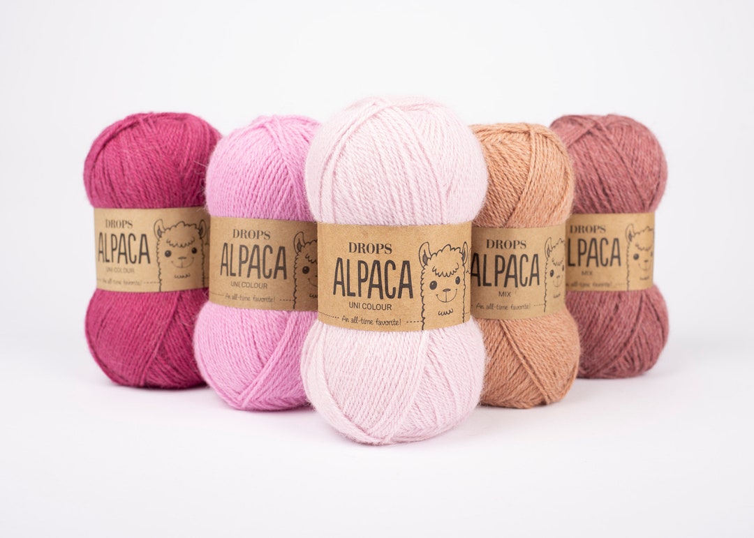50g/167m(1,8oz-183yds), DROPS Alpaca, an All Time Favorite Made Purely ...