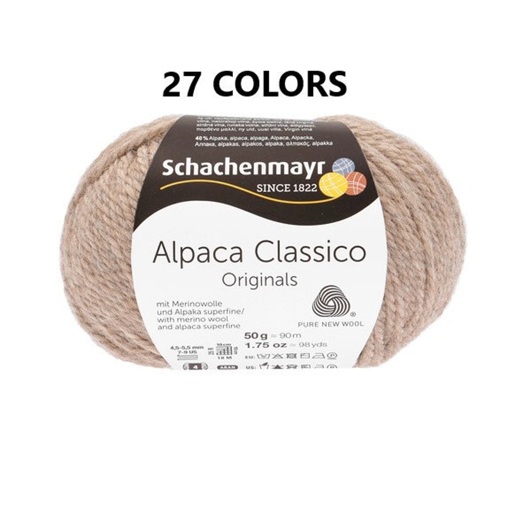 50gr- 90m / SMC Alpaca Classico / Virgin Wool, Alpaca / Winter Yarn - Etsy