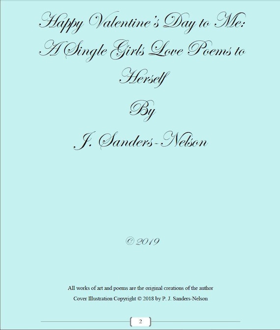 Single Valentines Day Poems