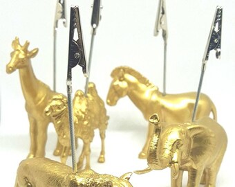 Gold animal | Etsy