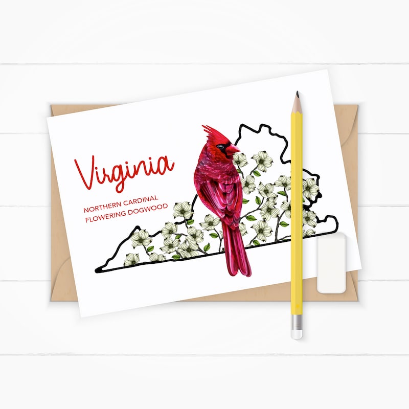Virginia Postcards - Etsy