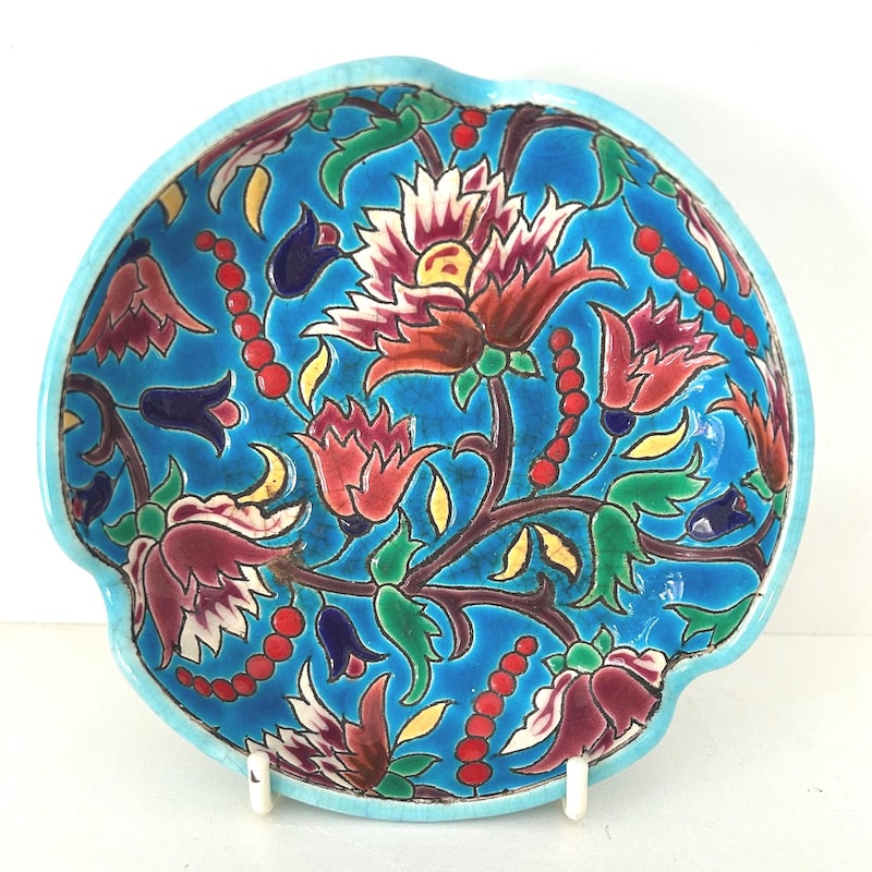 Longwy Ceramic Plates - Etsy