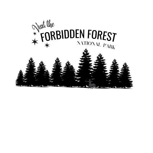 Forbidden Forest Svg - Etsy