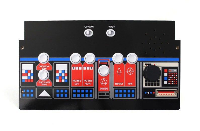 Arcade1up "asteroids Deluxe" Deck Protector Overlay - for the Arcade1up ...