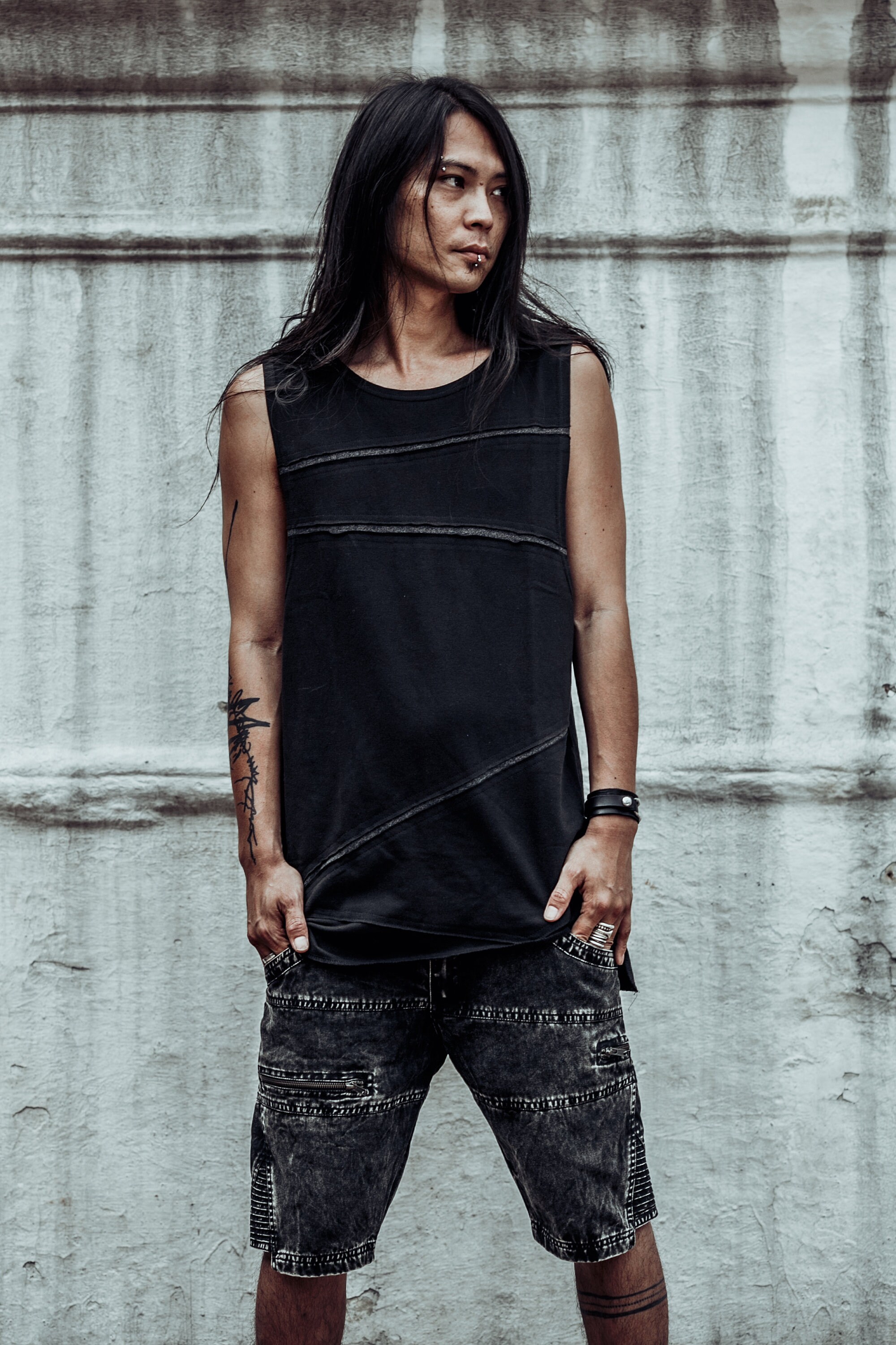 Ripple Shorts~streetwear~men Goa Pants~tribal Clothing~mens Hippie ...