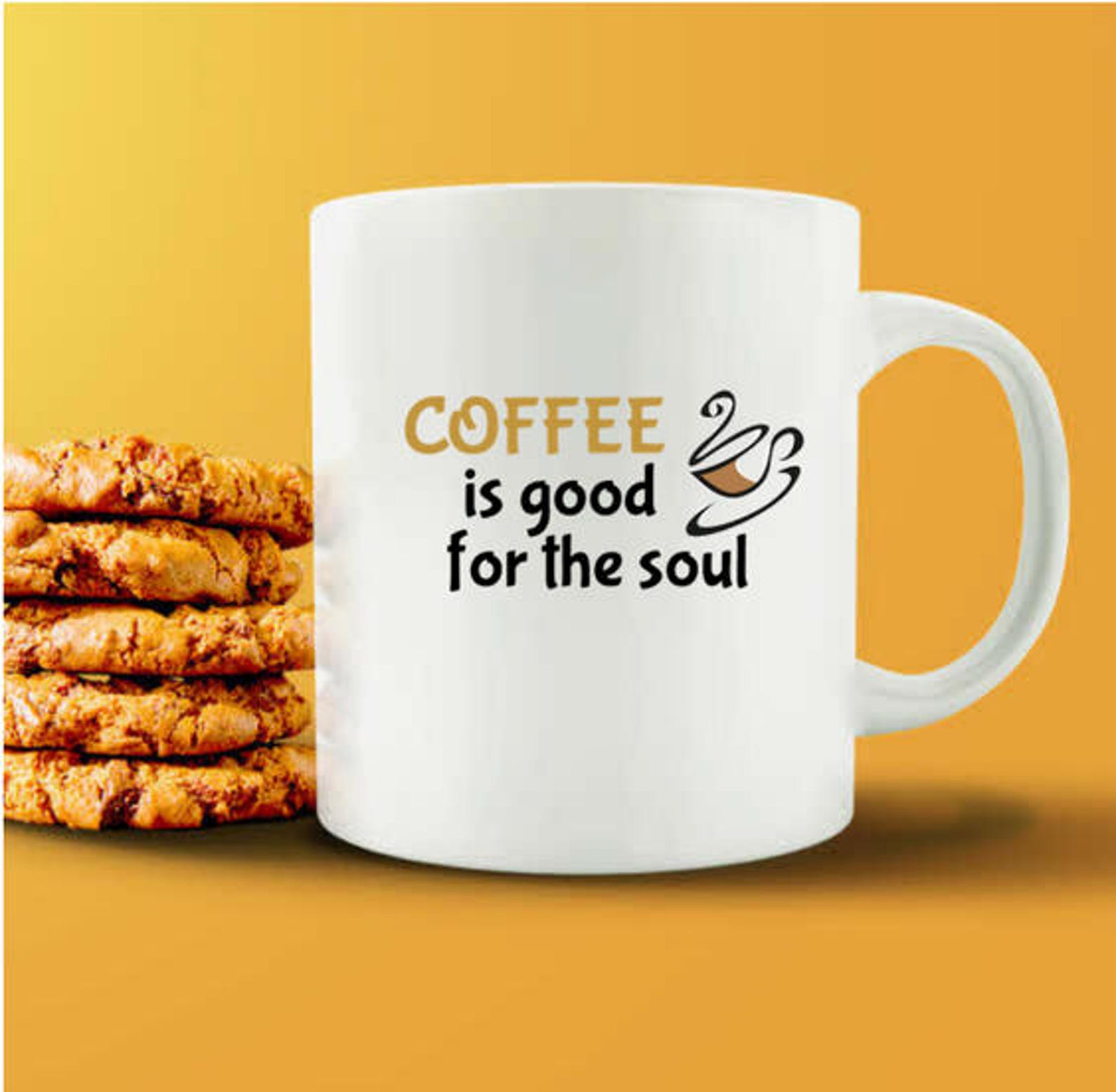Coffee is Good for the Soul Mug Stimulating Beverage Coffee - Etsy