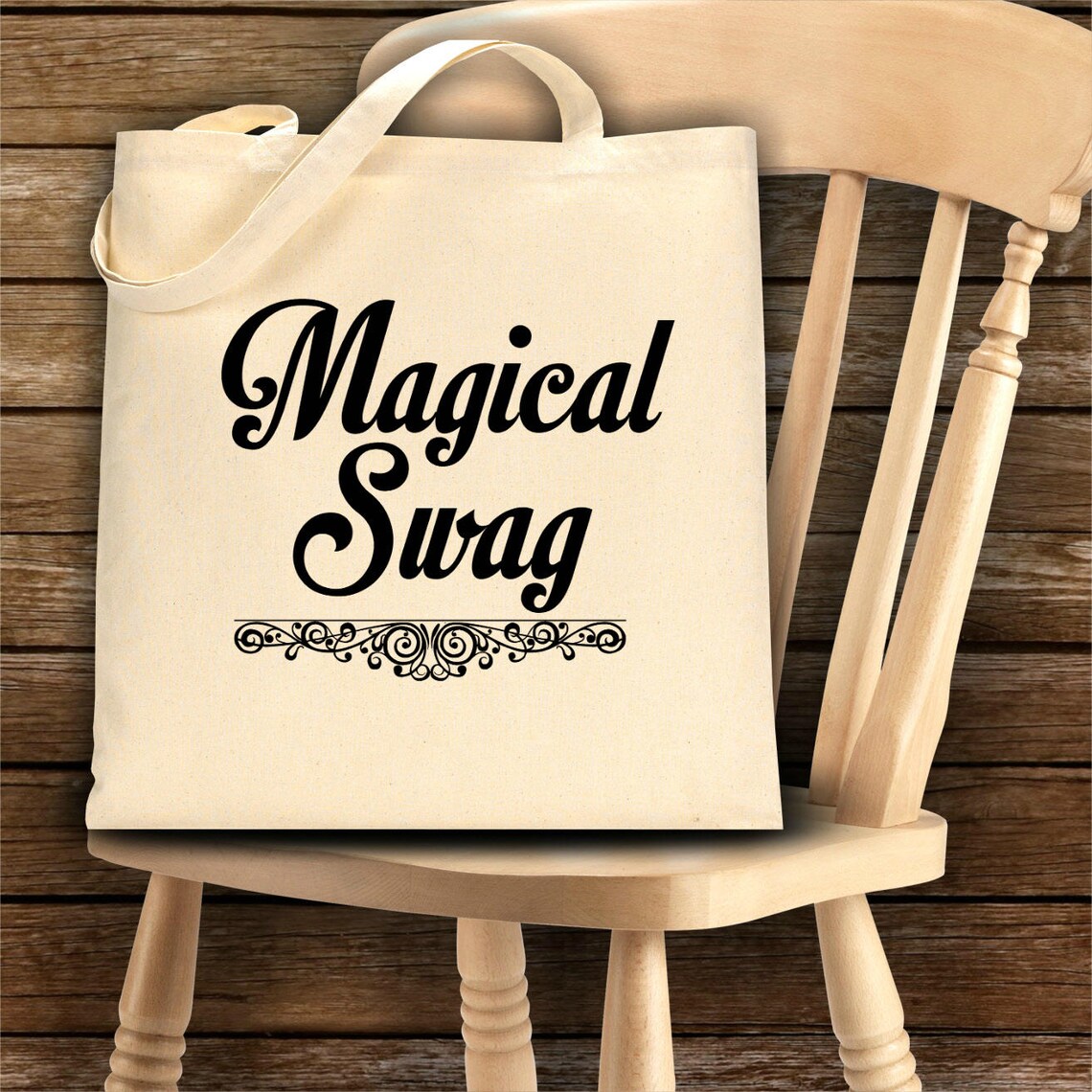 Magical Swag Tote Bag Magical Bag Humorous Grandmother Tote - Etsy