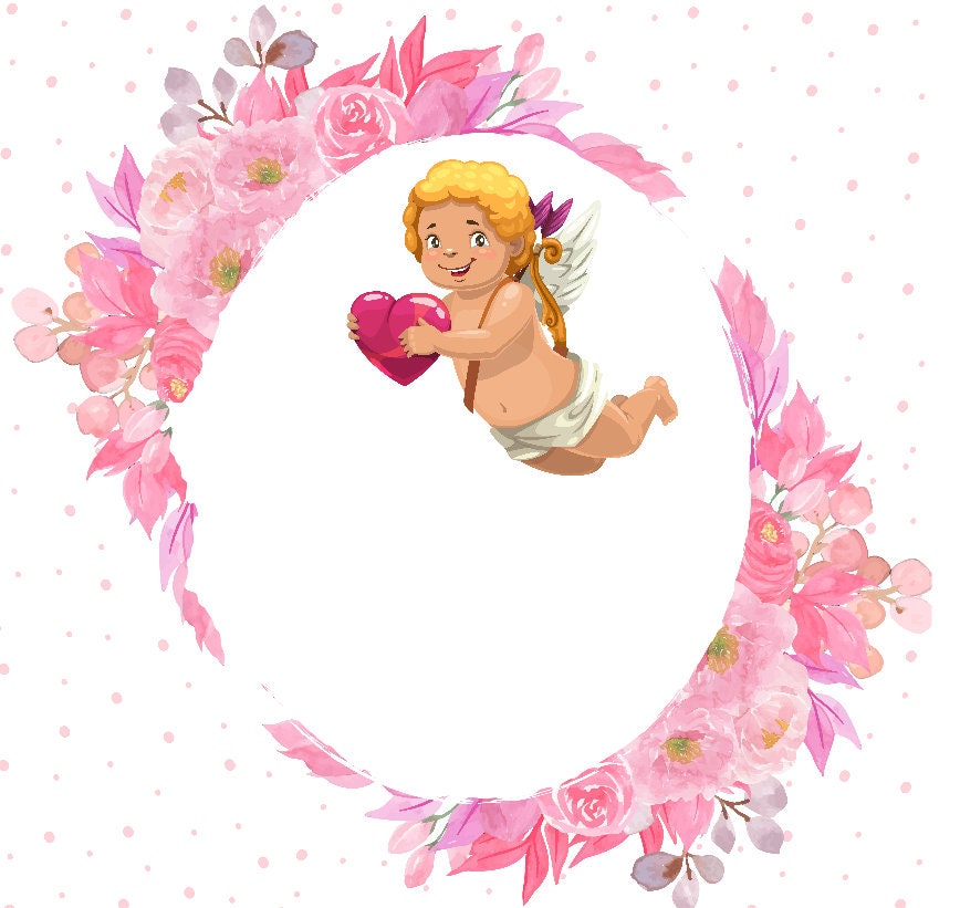CUPID Labels, Tags & Stickers - PRINTABLE -12 Designs - Party Decor ...
